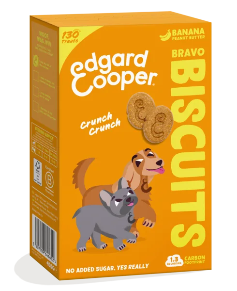 Edgard Cooper Bravo Biscuits - Banana and Peanut Butter – Be More Bob
