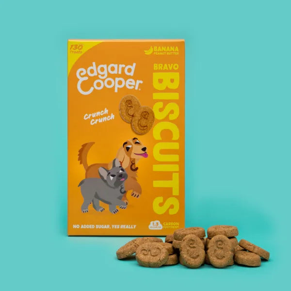 Edgard Cooper Bravo Biscuits - Banana and Peanut Butter – Be More Bob